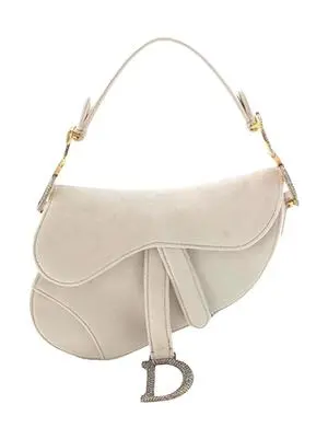 Dior Christian Dior Mini Saddle Bag Satchel Grey
