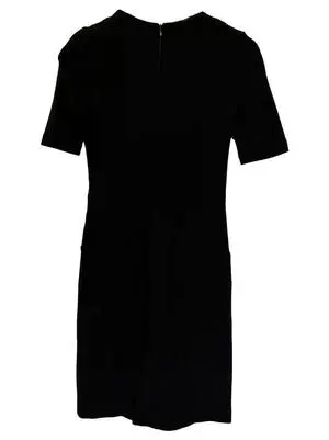 JOSEPH Velvet Shift Dress - Black