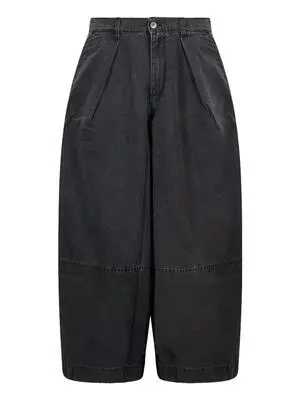 You Must Create Deadbeat Cropped Trousers - Grey