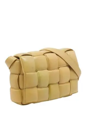Bottega Veneta Bottega Veneta Cassette Padded Shoulder Bag Neutrals
