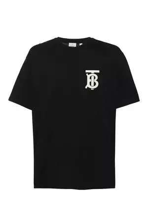 Burberry Logo-print T-shirt - Black