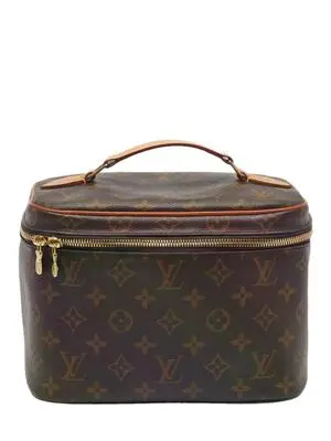 LOUIS VUITTON Monogram Vanity Case - Brown