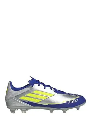 Adidas F50 League Messi Firm/multi-ground Cleats - Silver