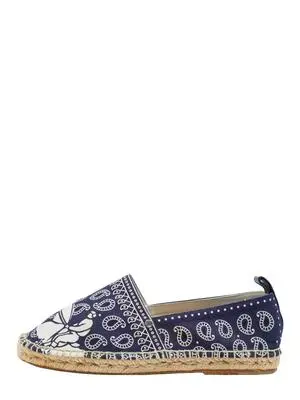 Hermès Printed Canvas Espadrilles - Blue