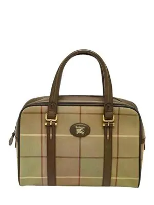 Burberry Check-pattern Tote Bag - Neutrals