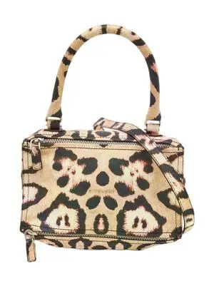 Givenchy Pandora Animal-print Shoulder Bag - Neutrals