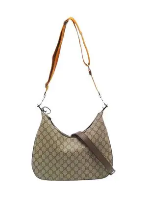 Gucci Gucci Medium GG Supreme Attache Shoulder Bag Neutrals