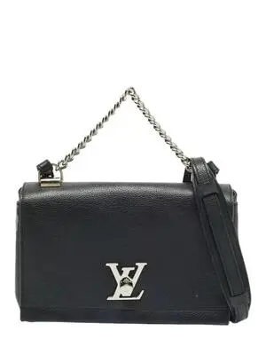 LOUIS VUITTON 2016 Lockme Ii Turn-lock Shoulder Bag - Black