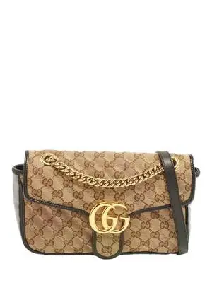 Gucci Gg Marmont Shoulder Bag - Neutrals