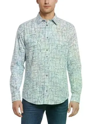 Hermès Mors Mors Flouté Shirt - Blue