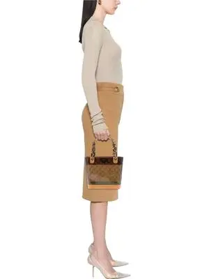 LOUIS VUITTON Monogram Cabas Sac Ambre Pm Tote Bag - Brown