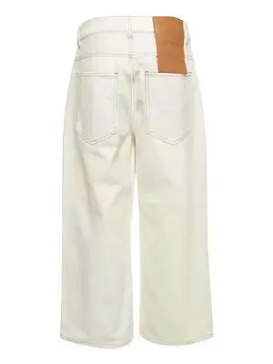 Jacquemus Le De-nîmes Wide-leg Jeans - Neutrals