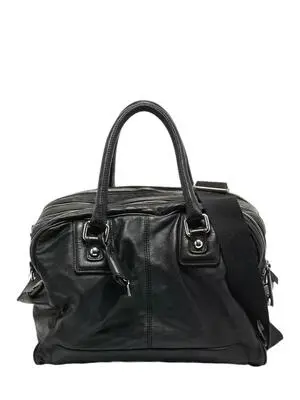 Dolce & Gabbana Multi-zip Leather Duffel Bag - Black
