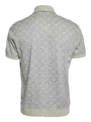 LOUIS VUITTON Monogram Pocket Polo T-shirt - Grey