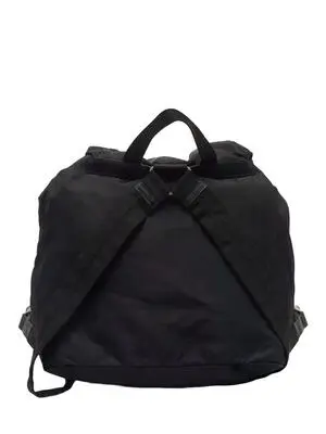 Prada Double Pocket Backpack Black