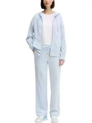 Dkny Drawstring-waist Track Pants - Blue