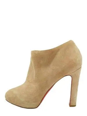 CHRISTIAN LOUBOUTIN Christian Louboutin Suede Ankle Boots Neutrals