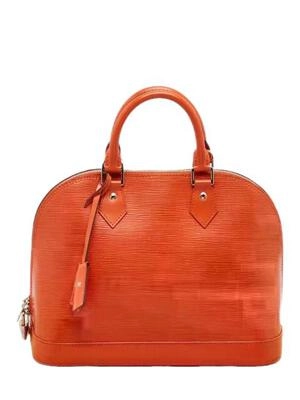 LOUIS VUITTON 2017 Pm Alma Epi Leather Handbag - Orange
