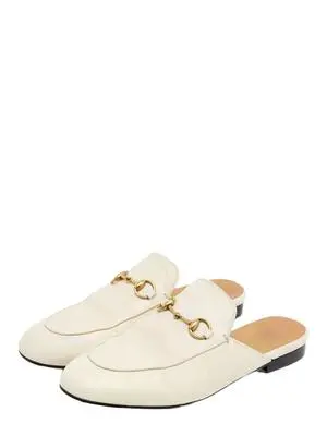 Gucci Princetown Horsebit-detail Mules - Neutrals