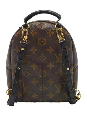 LOUIS VUITTON Mini Palm Springs Monogram Backpack - Brown