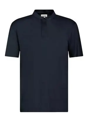 DRYKORN Louis Band-collar T-shirt - Blue