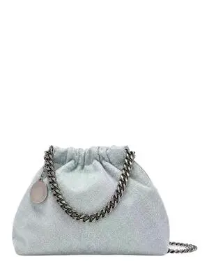 Stella McCartney Stella McCartney Chain-Link Crossbody Bag Blue