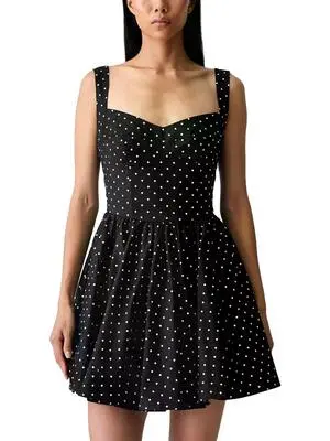 BARDOT Bardot Coletta Polka-Dot Mini Dress