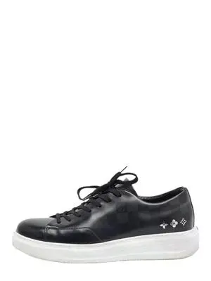 LOUIS VUITTON Beverly Hills Leather Sneakers - Black