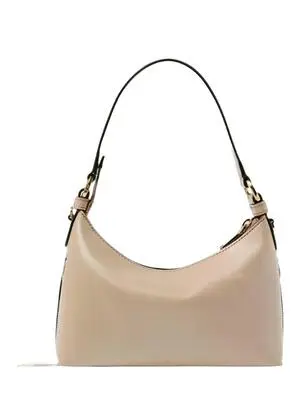LANCEL Origami Leather Small Shoulder Bag - Neutrals