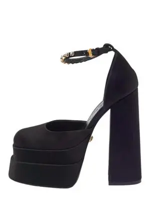 Versace Medusa Aevitas Platform Pumps - Black