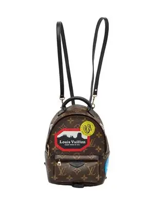 LOUIS VUITTON Mini Palm Springs Backpack - Brown