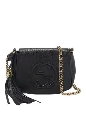 Gucci Soho Chain Crossbody Bag - Black