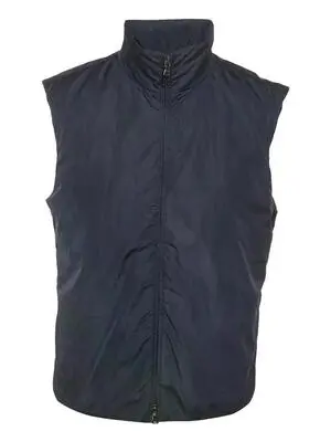 Prada Sleeveless Zip-up Vest - Blue