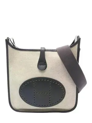 Hermès 2007 Toile H Evelyne I Pm Crossbody Bag - Neutrals