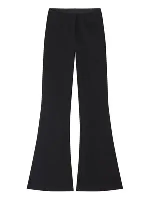 BY MALENE BIRGER Vilesa Flared Stretch Trousers - Black
