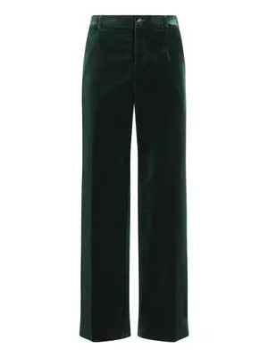 Dolce & Gabbana Velvet Trousers - Green