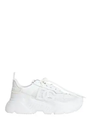 Dolce & Gabbana Mixed-materials Daymaster Sneakers Sneakers Fabric - White