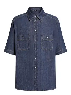 Dolce & Gabbana Denim Shirt Denim Multi-colored - Multicolor