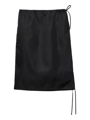Prada Re-nylon Pencil Skirt - Black