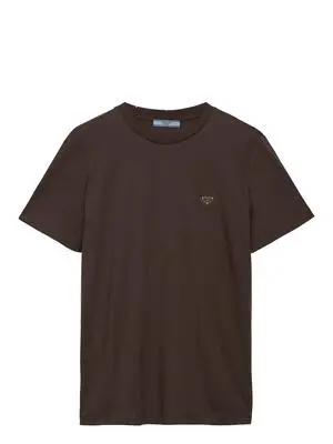 Prada Jersey T-shirt - Ebony