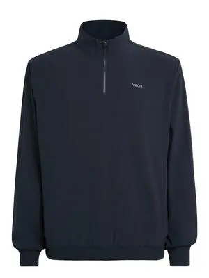 Vuori Venture Quarter Zip Jacket - Navy