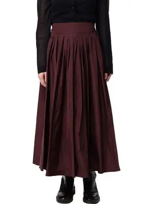 Max Mara High-waisted A-line Midi Skirt - Ruby