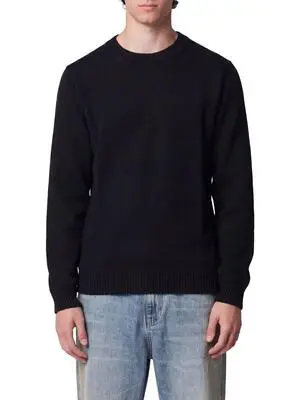 ROBERTO COLLINA Roberto Collina Fine Merino Wool Crewneck Sweater Black