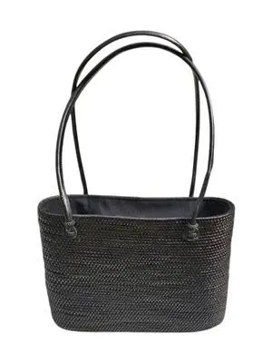 OHSUN Lolita Rattan Bag - Black