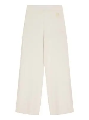 Armani Exchange Knitted Recycled Viscose Trousers - Beige