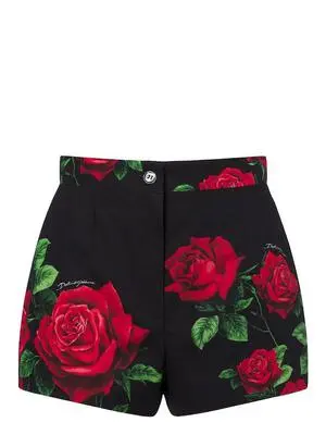 Dolce & Gabbana Floral Cotton Shorts - Multicoloured