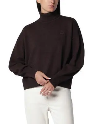 Isabel Marant Étoile Nasha Wool Blend Turtleneck - Brown