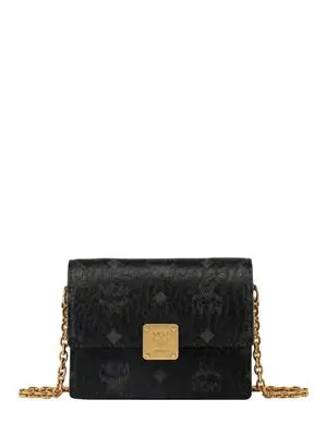Mcm Mini Chain Shoulder Bag - Black