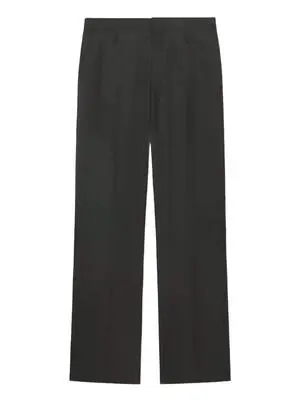 Kenzo Wool Tailored Trousers - Black
