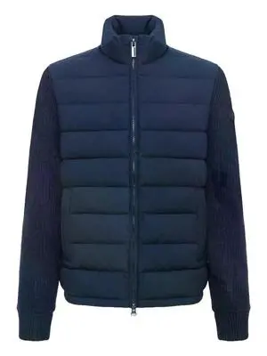 COLMAR Knit-sleeve Quilted Jacket - Blue